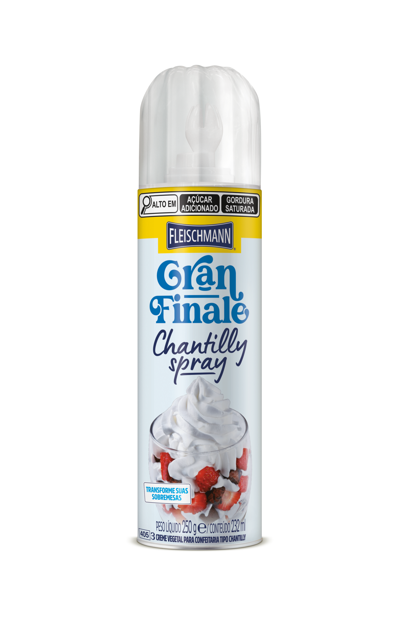 Chantilly Tradicional Spray - Gran Finale Confeitaria